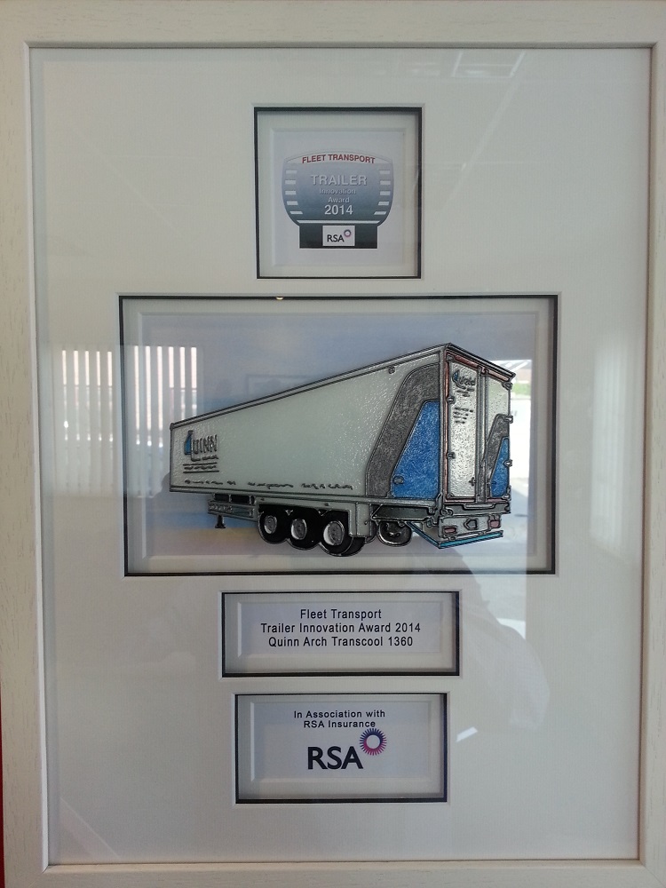 Quinn Vehicles win the INNOVATION AWARD at the Fleet Transport Awards ...